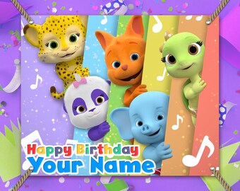 Backdrop Word Party - Etsy