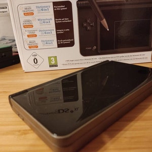 MODDED Nintendo Dsi XL Black Gray Edition. With 5000 Games. Original ...