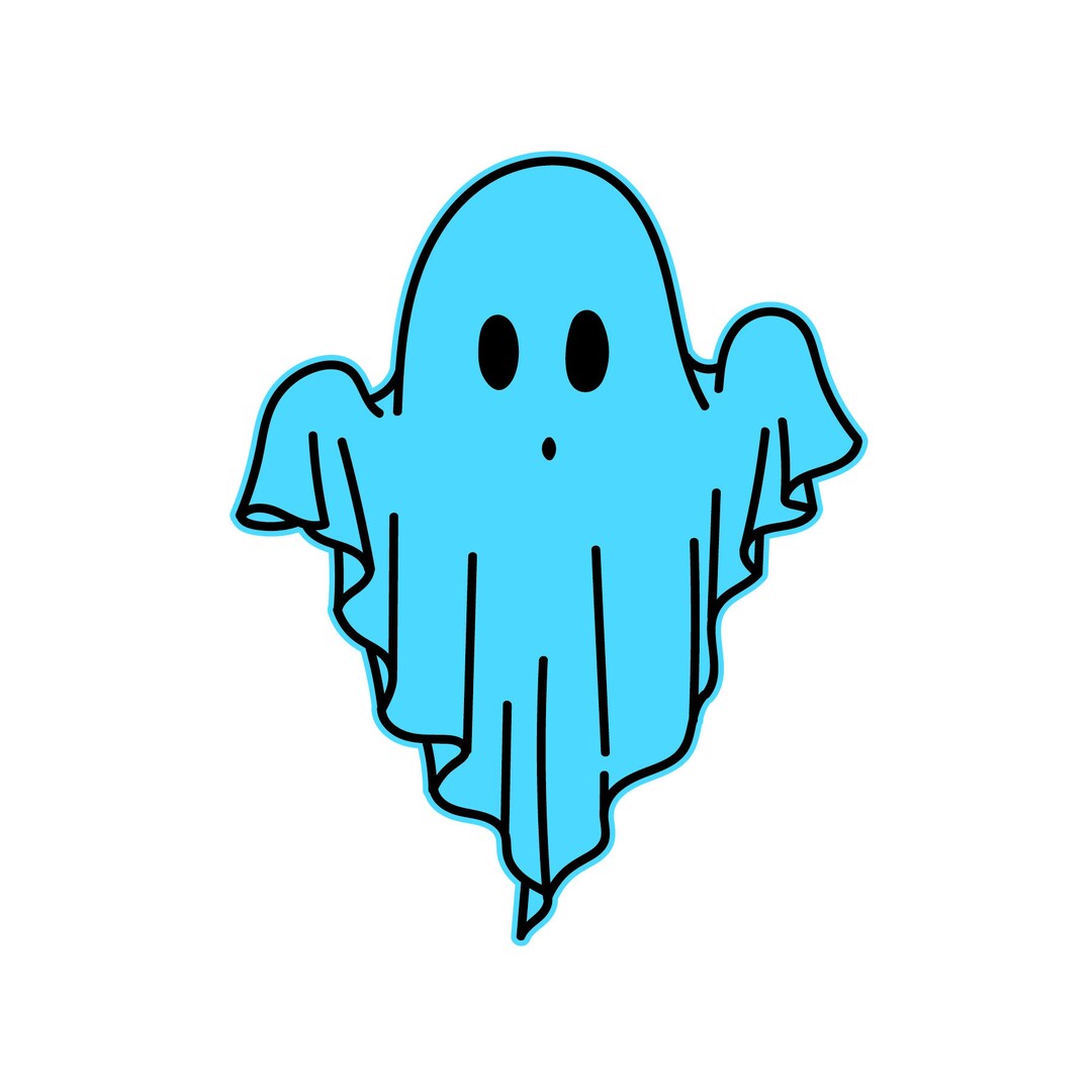 Ghost SVG • Ghost Cut File • Window Cling Ghost • Cricut Ghost • Spooky ...