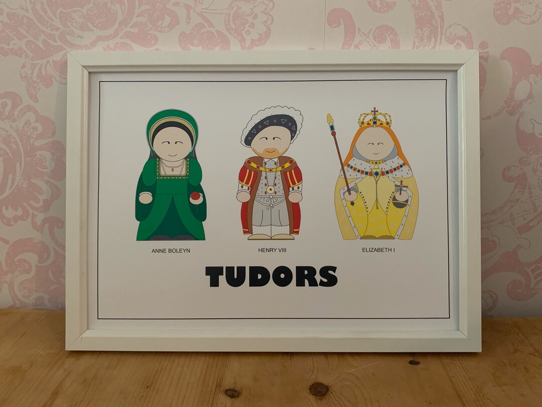 Tudors Print A4 Size (anne Boleyn/henry Viii/elizabeth I) - Etsy