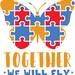 Together We Will Fly Png Autism Awareness PNG Puzzle - Etsy