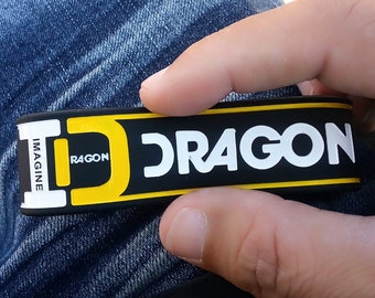 Rubber Dragon Bracelet - Etsy