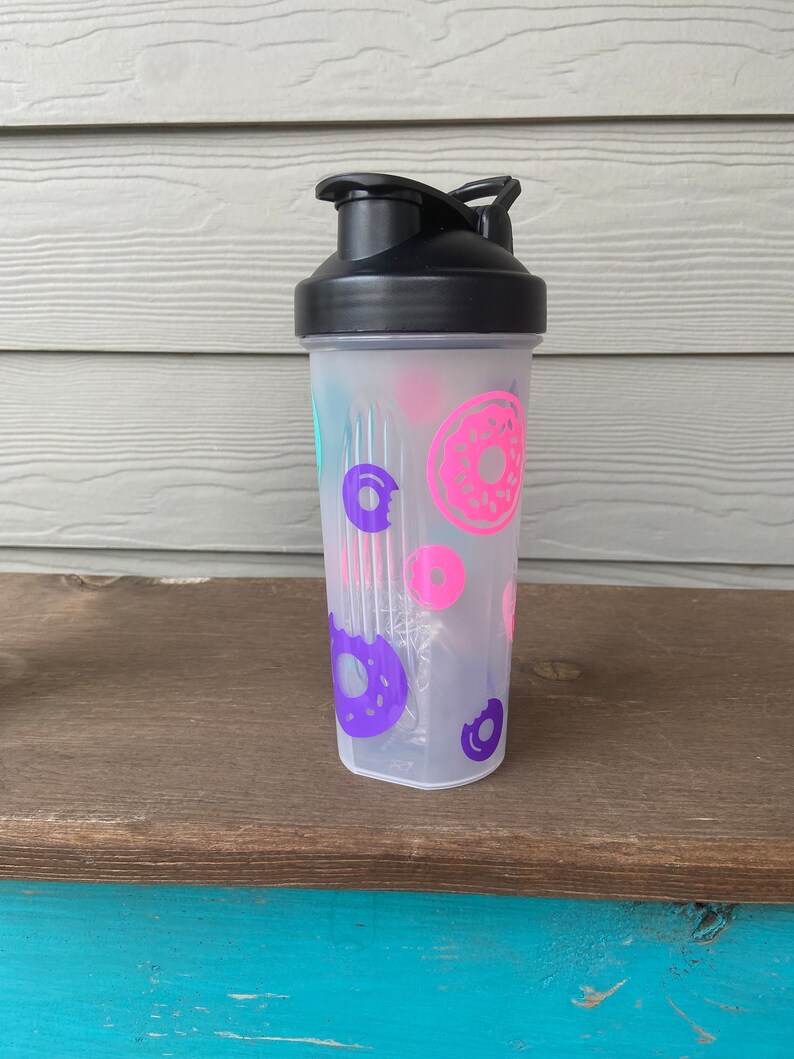 Donut Shaker Bottle (hologroahic Option Too) - Etsy