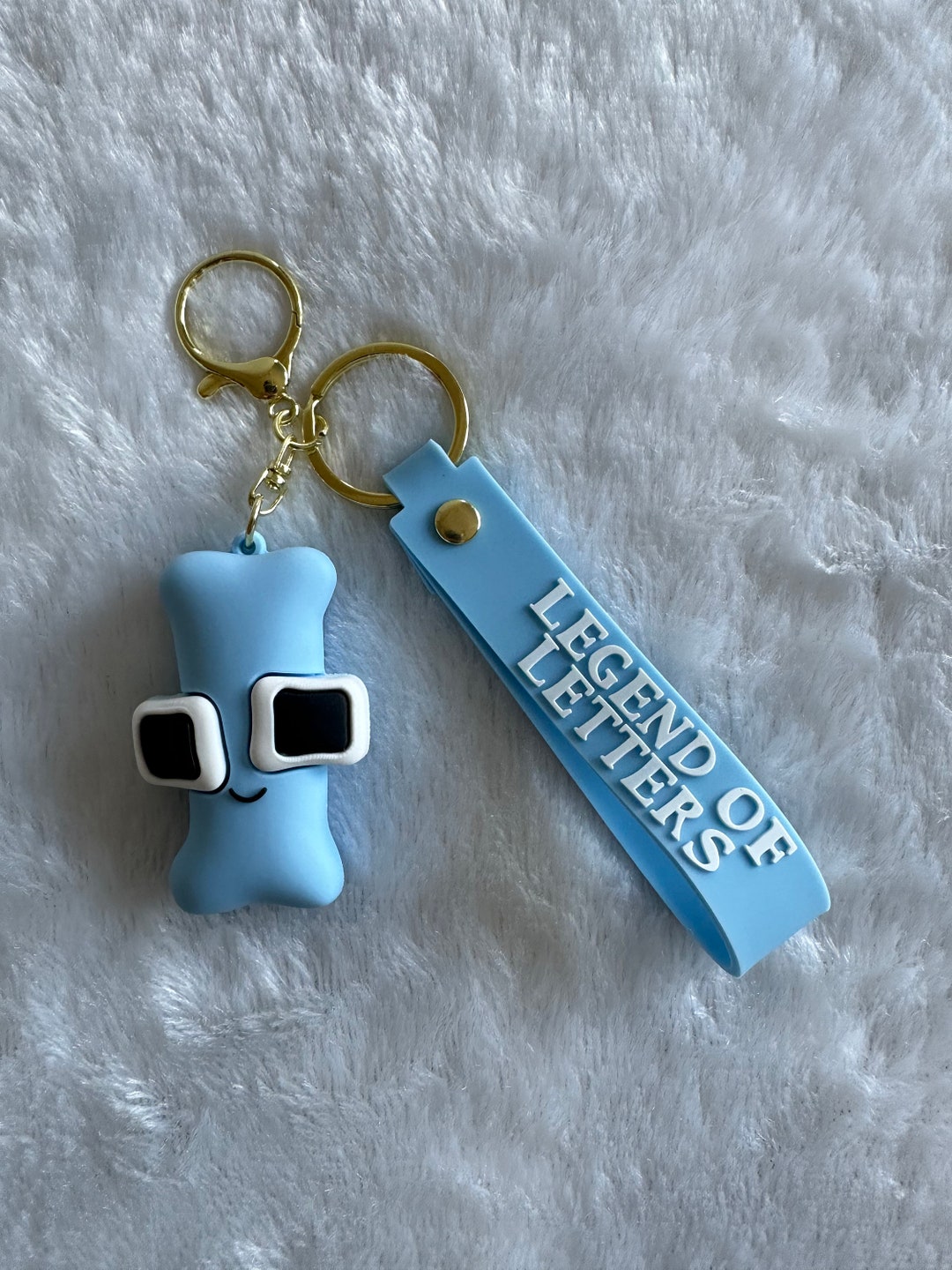 Alphabet Lore Rubber Keychain H I Letters Amazing Gift for Fans Amazing ...