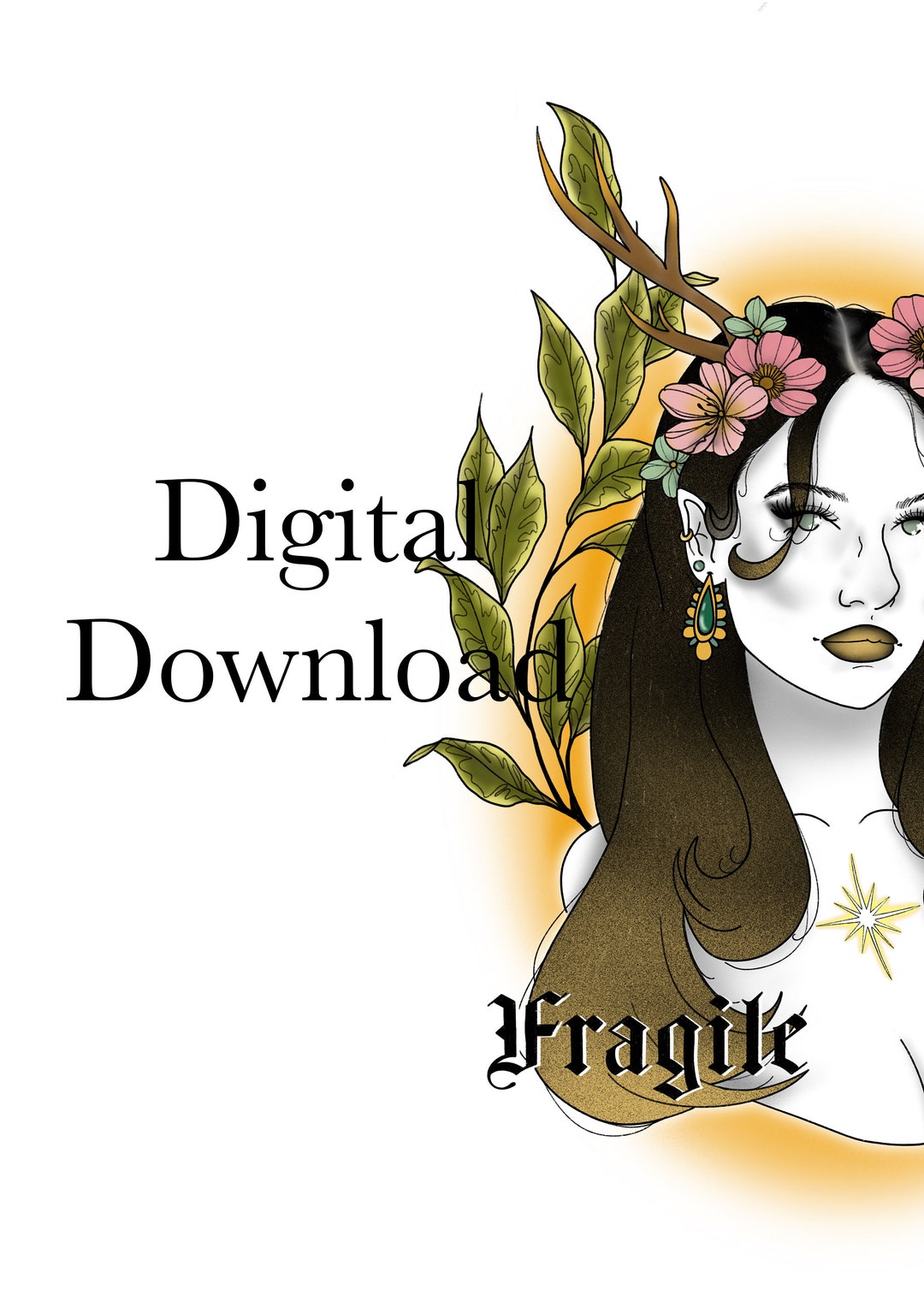 Fragile Print - Etsy