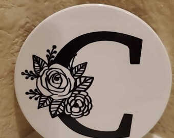 Letter Coaster | Etsy