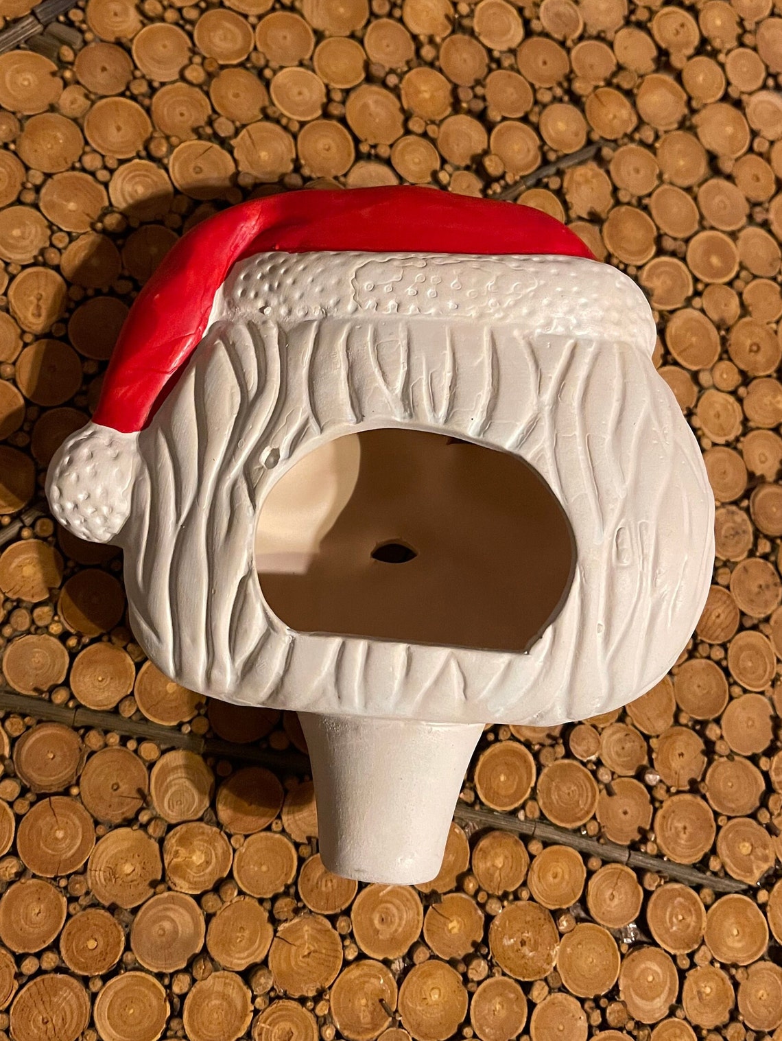 Vintage Terracotta Santa Decor / Lights / Crafts - Etsy