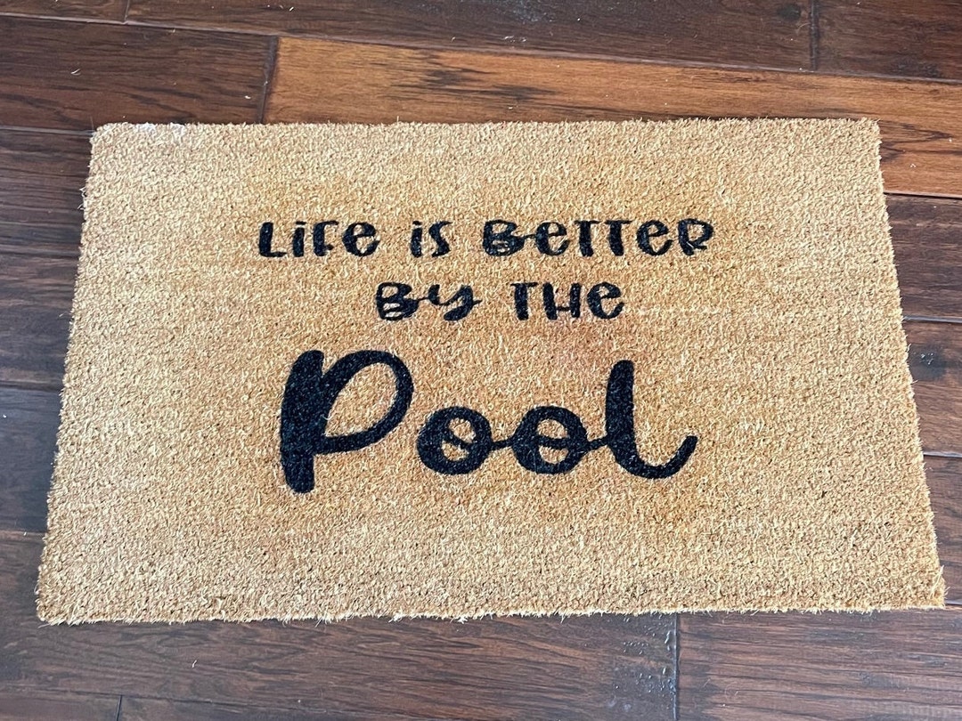 Hand-painted Doormat Welcome Doormat Customized Doormat Doormat Hand ...