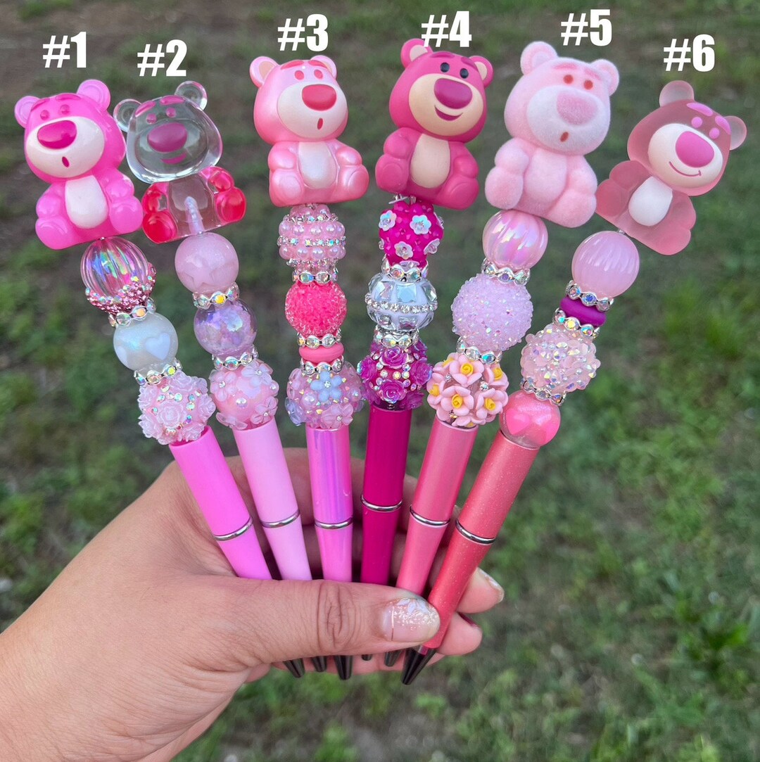 Lotso Character Beaded Pen - Etsy