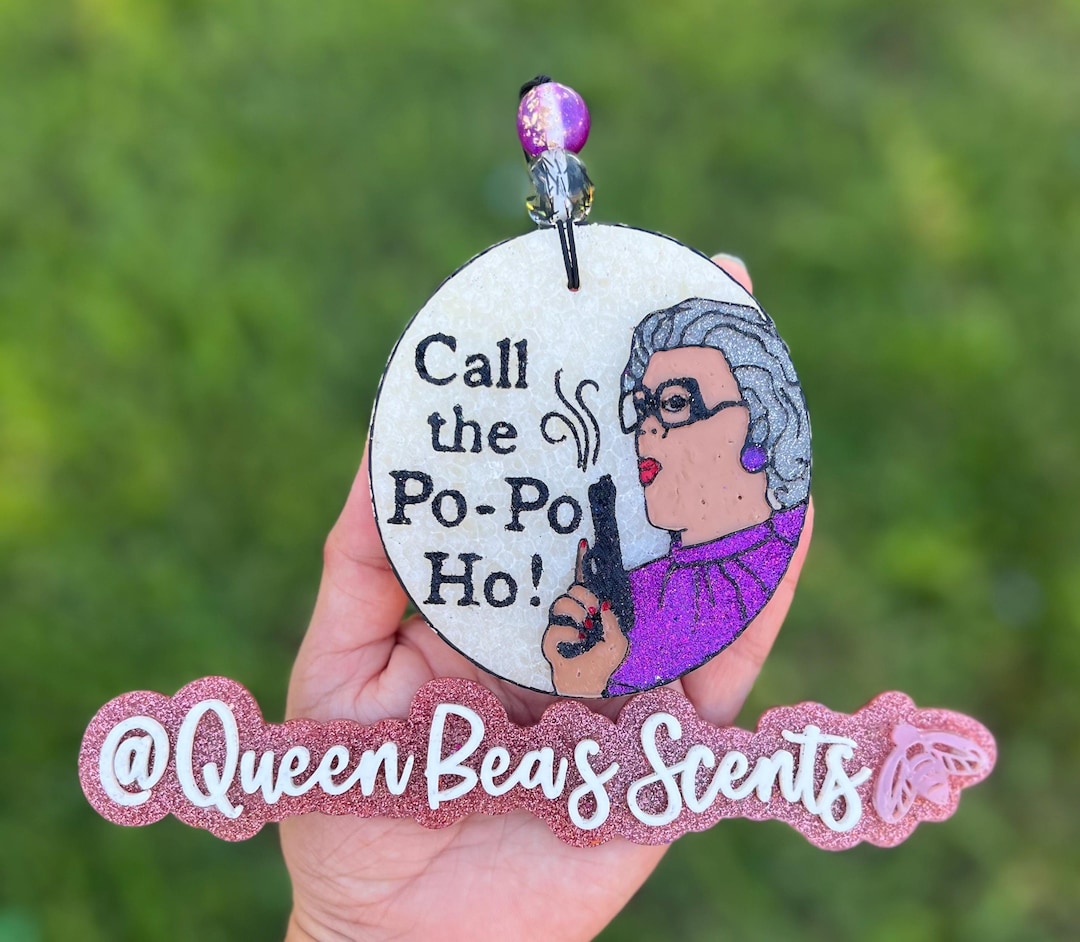 Call the Popo Ho! Freshie | Car Freshie | Car Air Freshener - Etsy