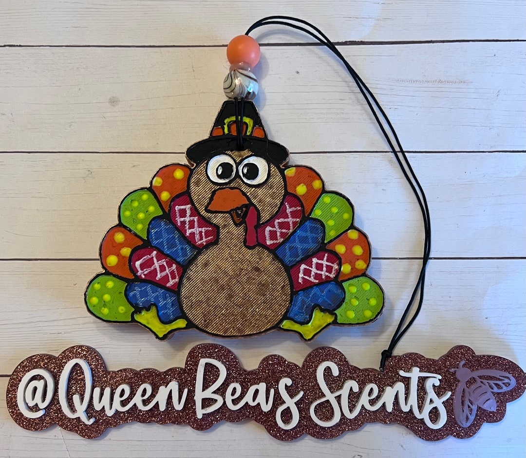 Turkey Freshie | Thanksgiving Freshie | Car Air Freshener | Freshie - Etsy