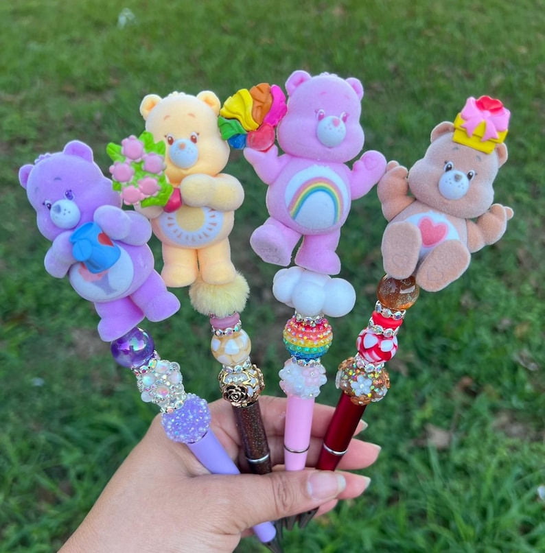 Bear Character Beaded Pens - Etsy