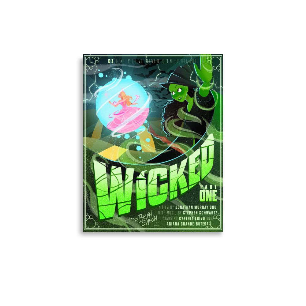 Wicked Inspired Art Print - Etsy