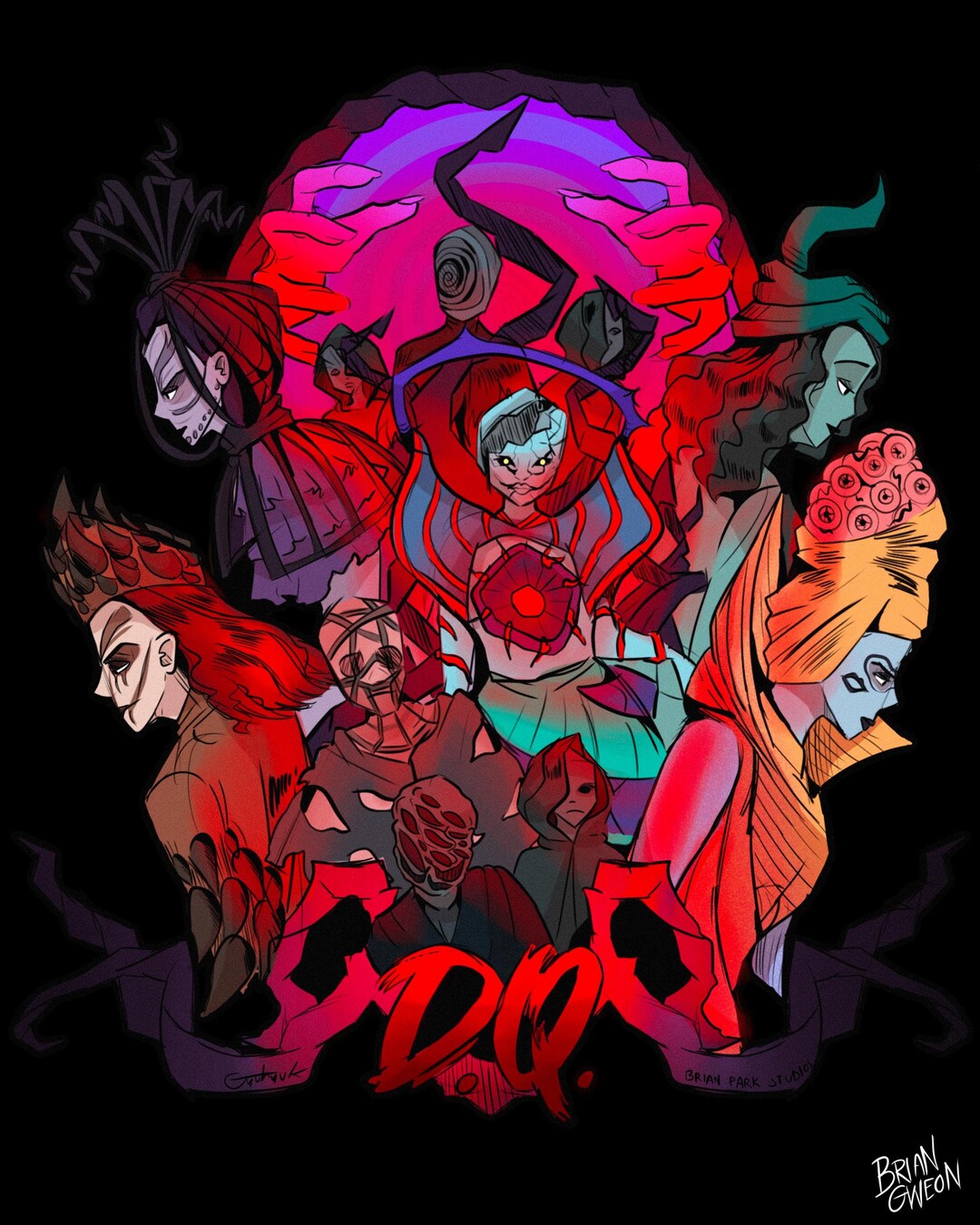 Demons Art Print - Etsy