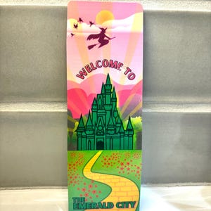 Wicked Bookmark | Emerald City Book Marks for Readers | Wicked Movie ...