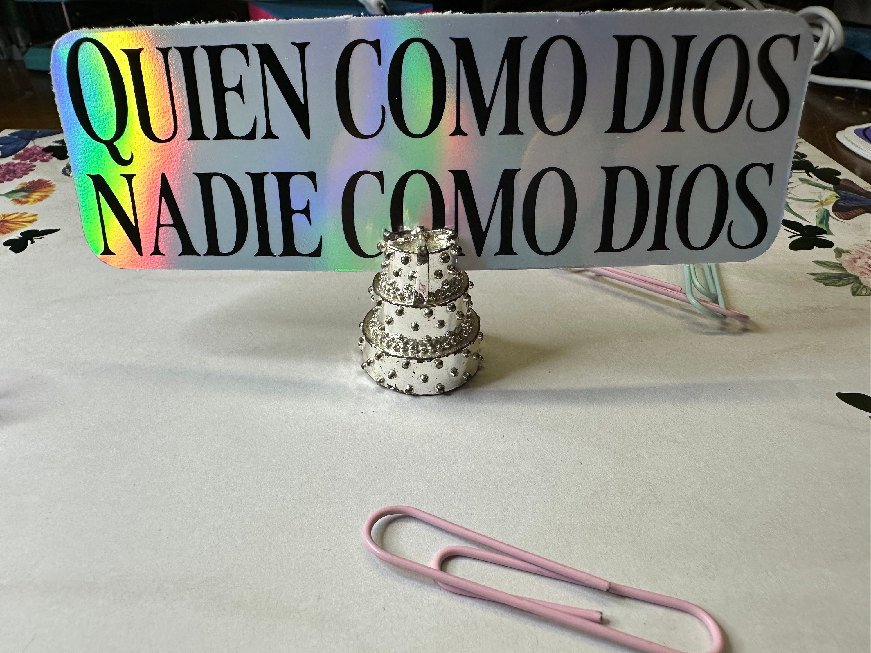 Quien Como Dios - Etsy