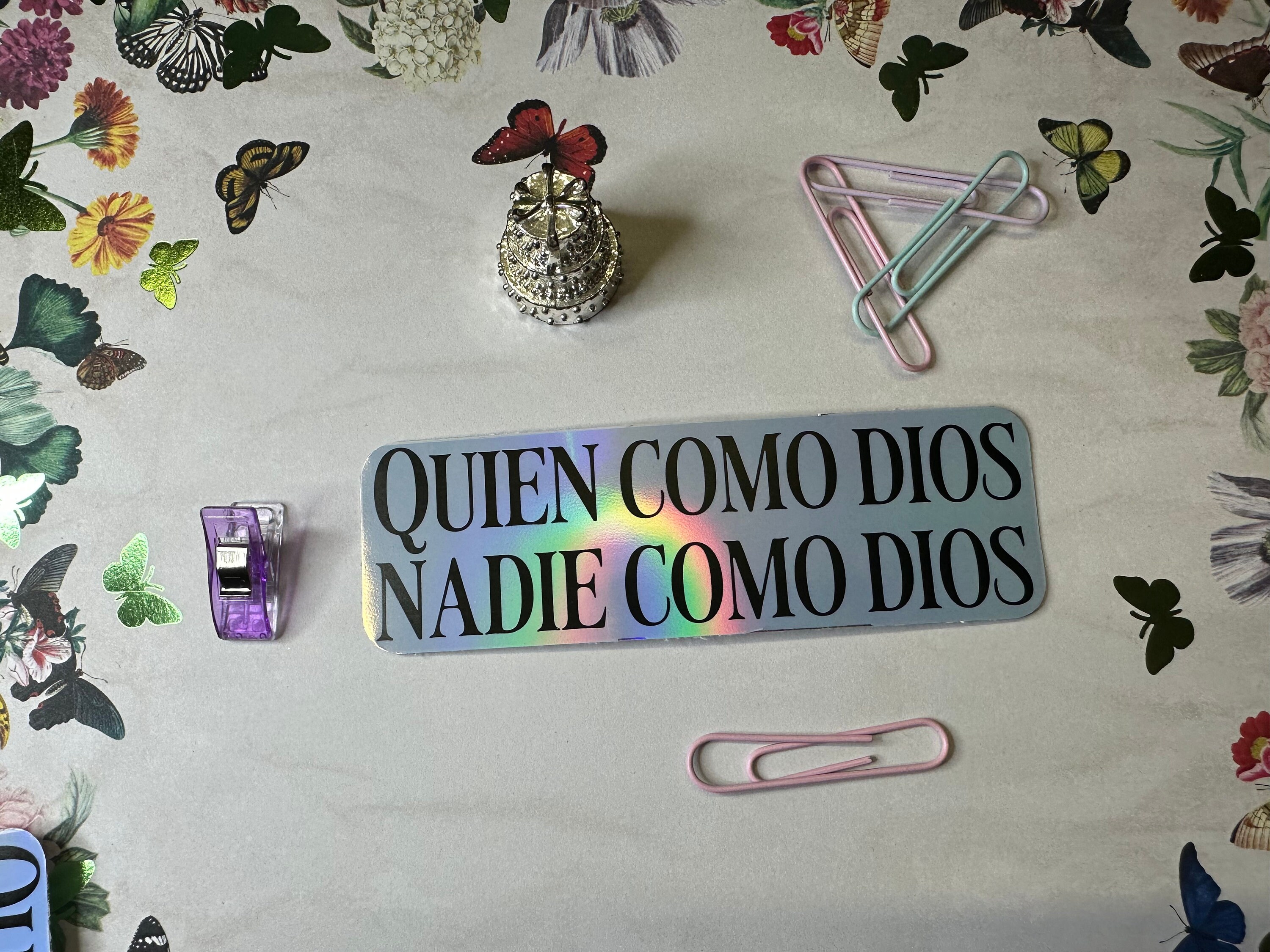 Quien Como Dios - Etsy