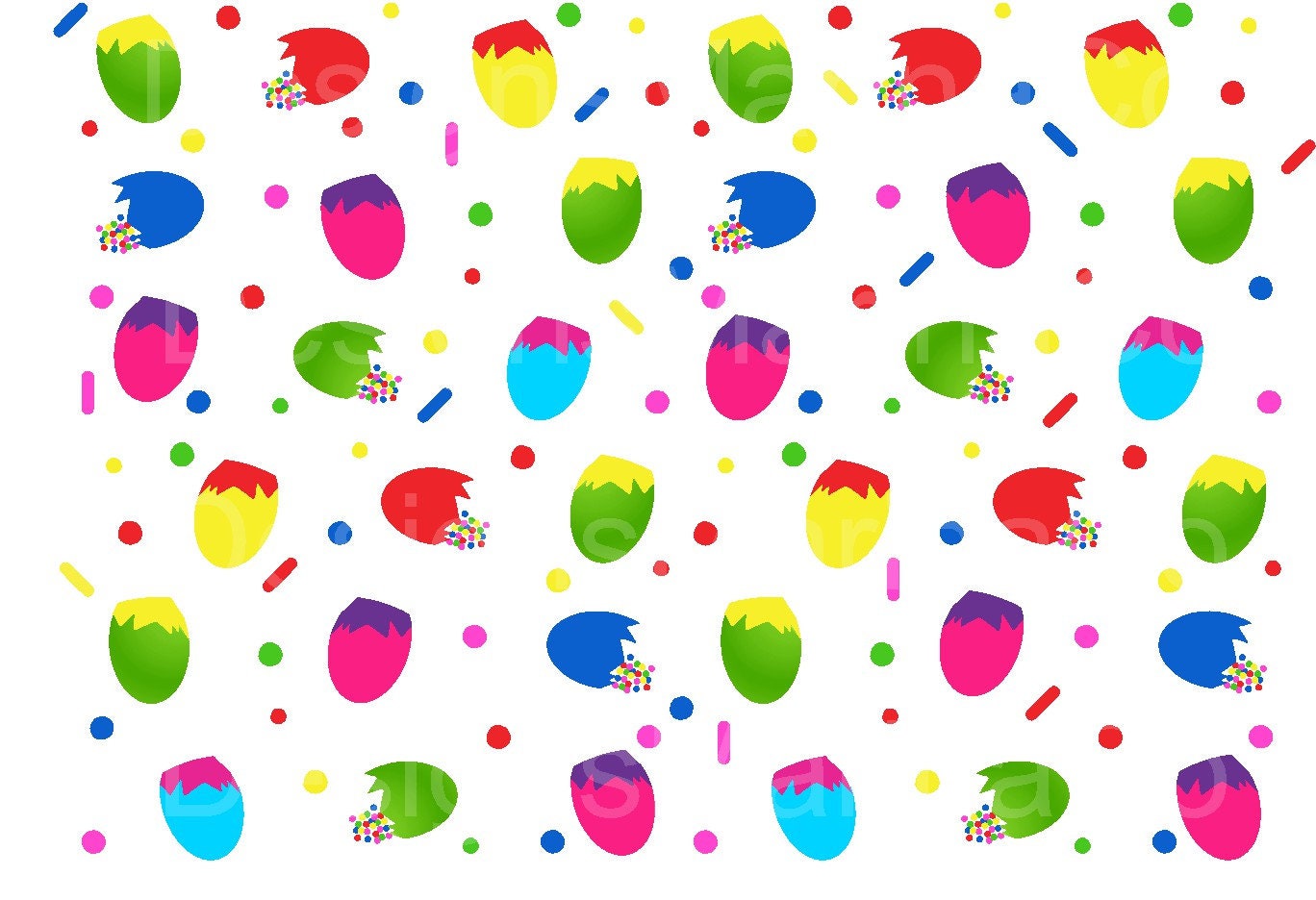 Cascarones PNG, Easter Eggs PNG, Confetti Eggs PNG, Easter Png - Etsy