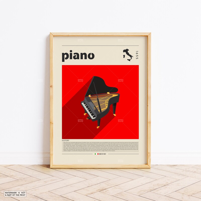 Piano Posters - Etsy