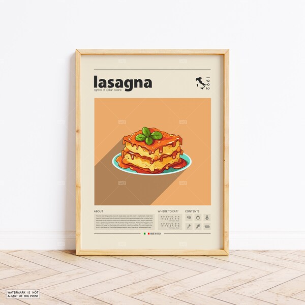 Lasagna - Etsy