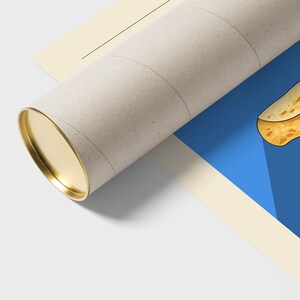 Burrito Poster Food Print Mexico Food Retro Poster - Etsy