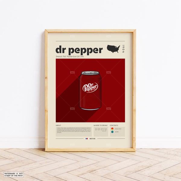 Dr Pepper Decor - Etsy