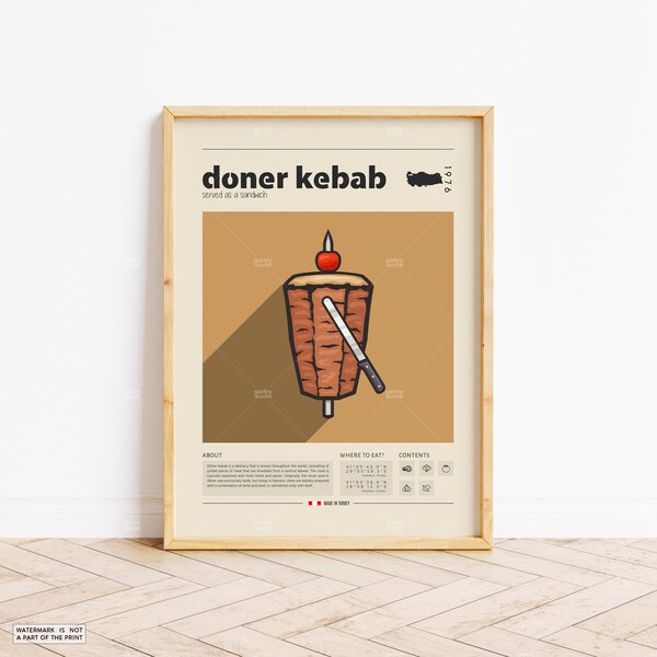 Kebab - Etsy UK