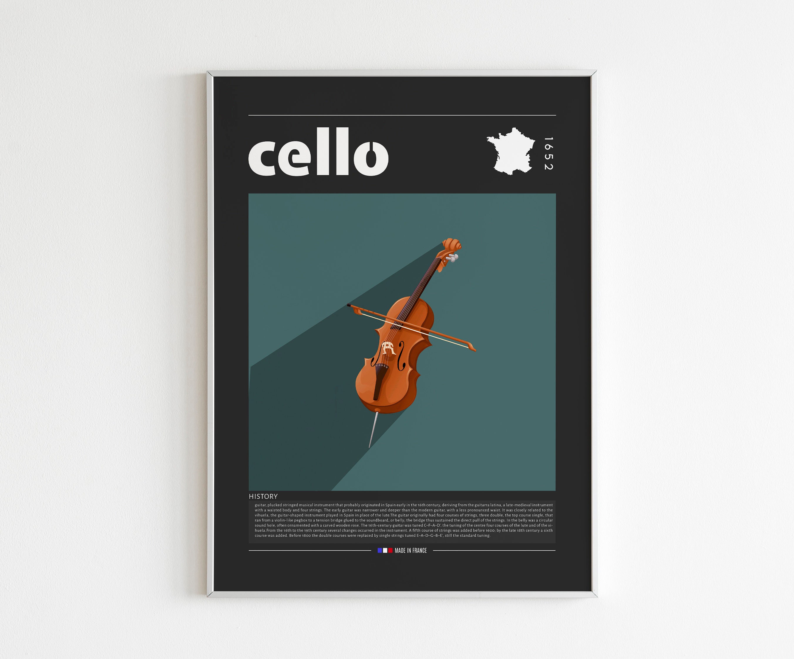 Art & Collectibles Home Decor Music Poster Housewarming Gift Retro ...