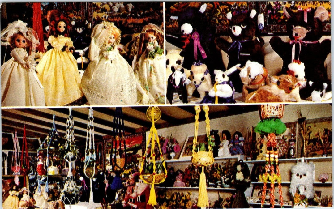 The Craft Barn in Whitney Nebraska 1980 Original Postcard PB7 - Etsy