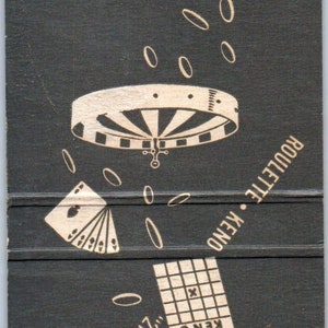 Palace Club Reno Nevada Advertising Matchbook Cover SB3-M7 - Etsy