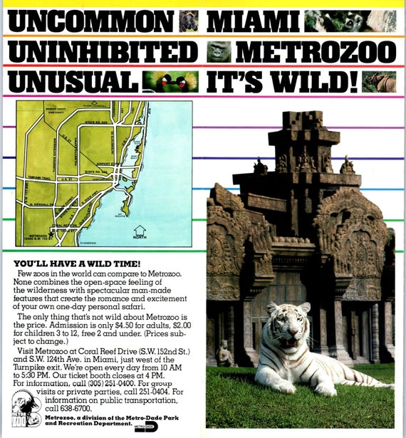 Miami Metro Zoo Map Metro Zoo Miami