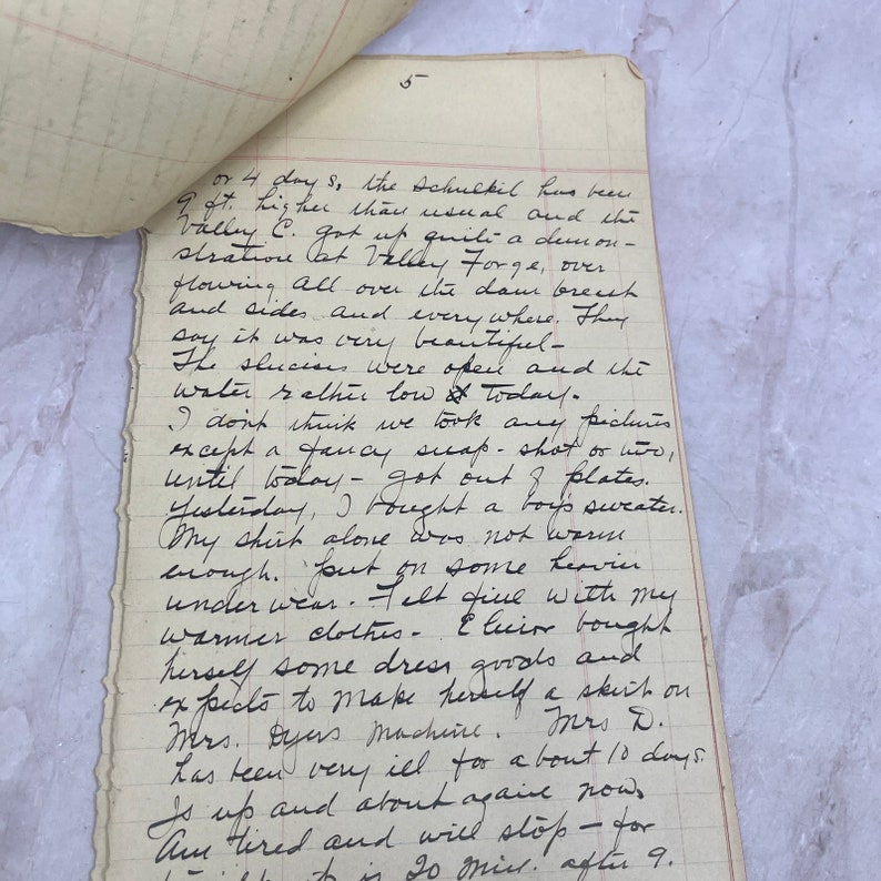 1907 Letter Lillian Lutes Wm. Dyer on Pickering-ford Phoenixville PA ...