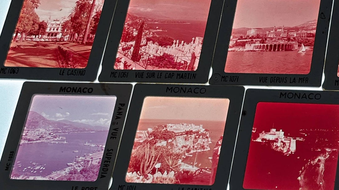 1960s Monte Carlo Monaco Travel Slide Set of 7 2x2 Slides TK2-S4-16 - Etsy
