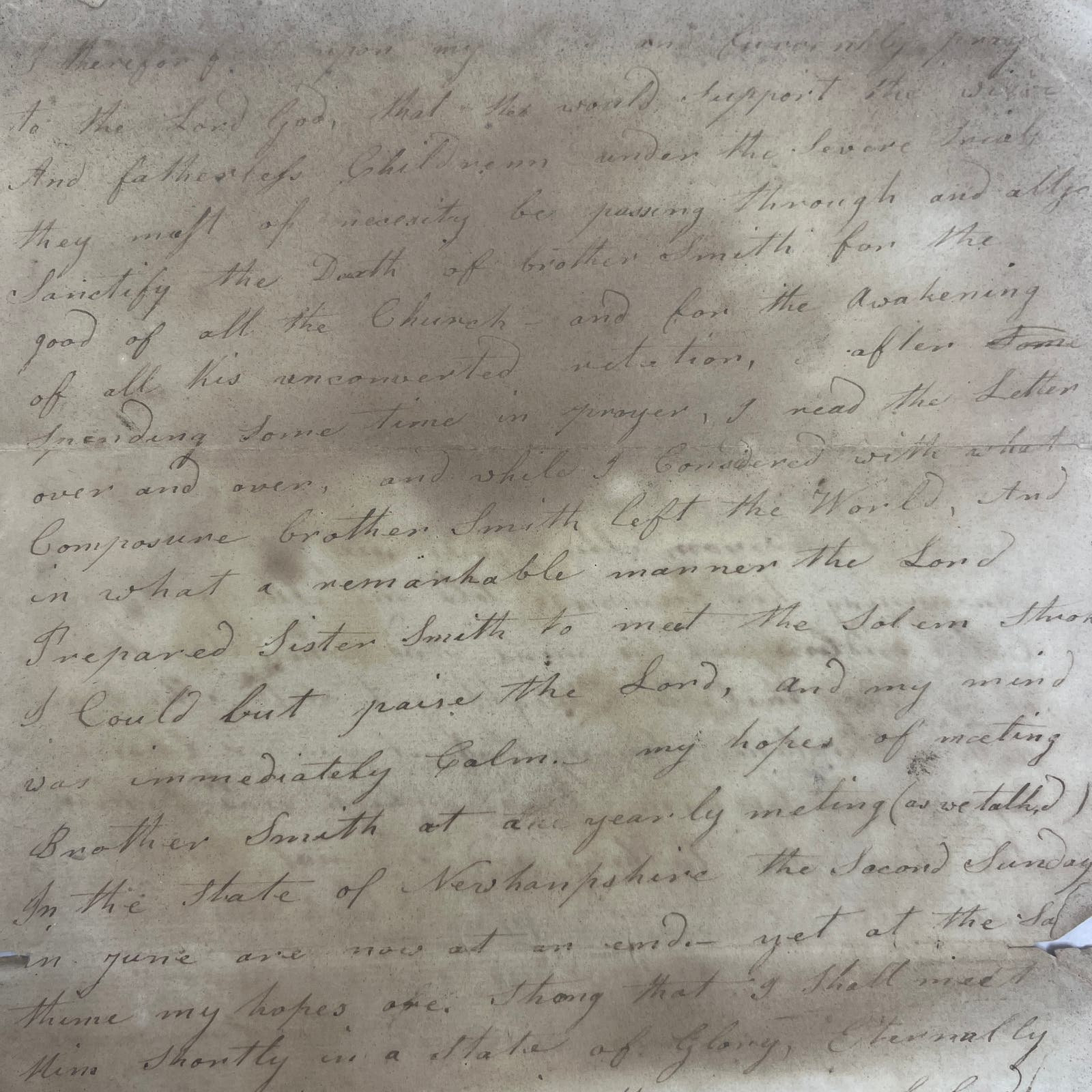 C1830 Handwritten Funeral Document Burrillville Rhode Island AE6 - Etsy
