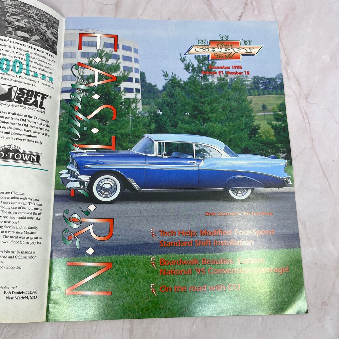 4-speed Shift Install - '55, '56, '57 Classic Chevy World Magazine Dec ...