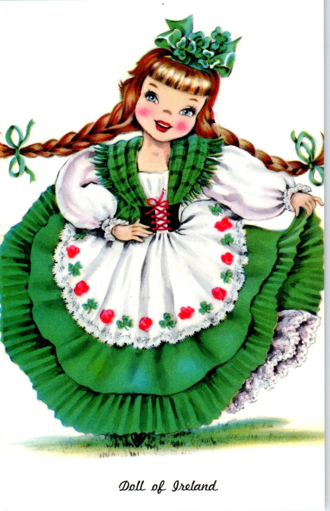 Doll of Ireland Dolls of Many Lands Series Original Postcard PB4 - Etsy
