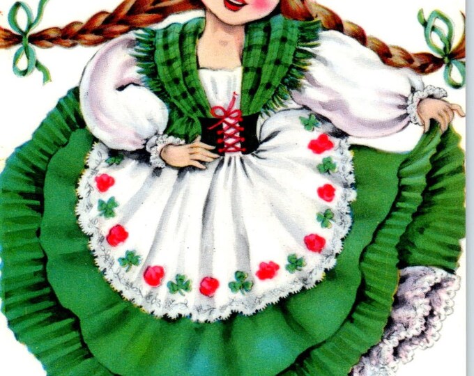 Doll of Ireland - Dolls of Many Lands Series Original Postcard PB4 - Etsy