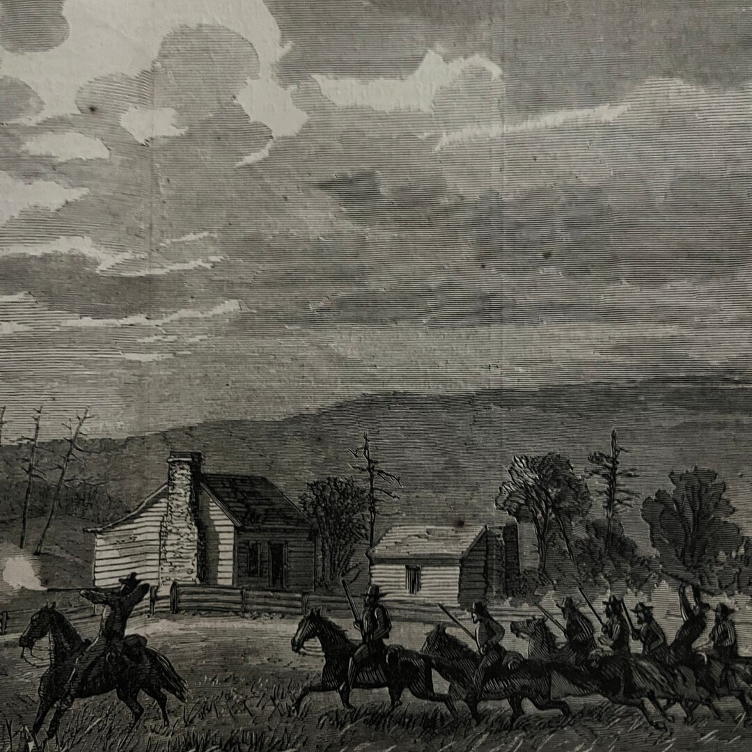 Sherman Assault on Dug Gap, Snake Creek Original 1863 Civil War ...