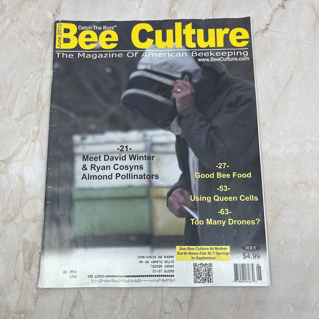 2012 June Bee Culture Magazine Bees Beekeeping Honey M8 - Etsy