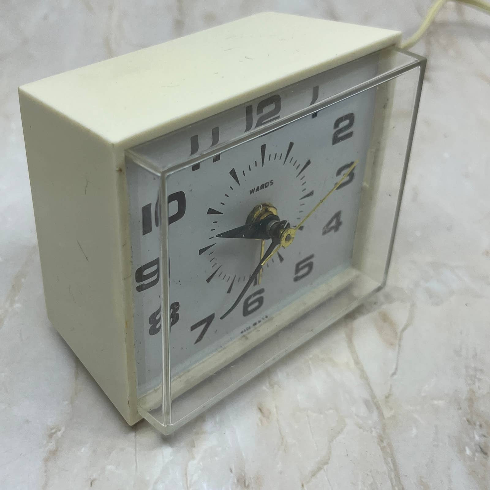 Vintage Ingraham Wards Electric Alarm Clock USA 45-9500 MCM” TC5 - Etsy