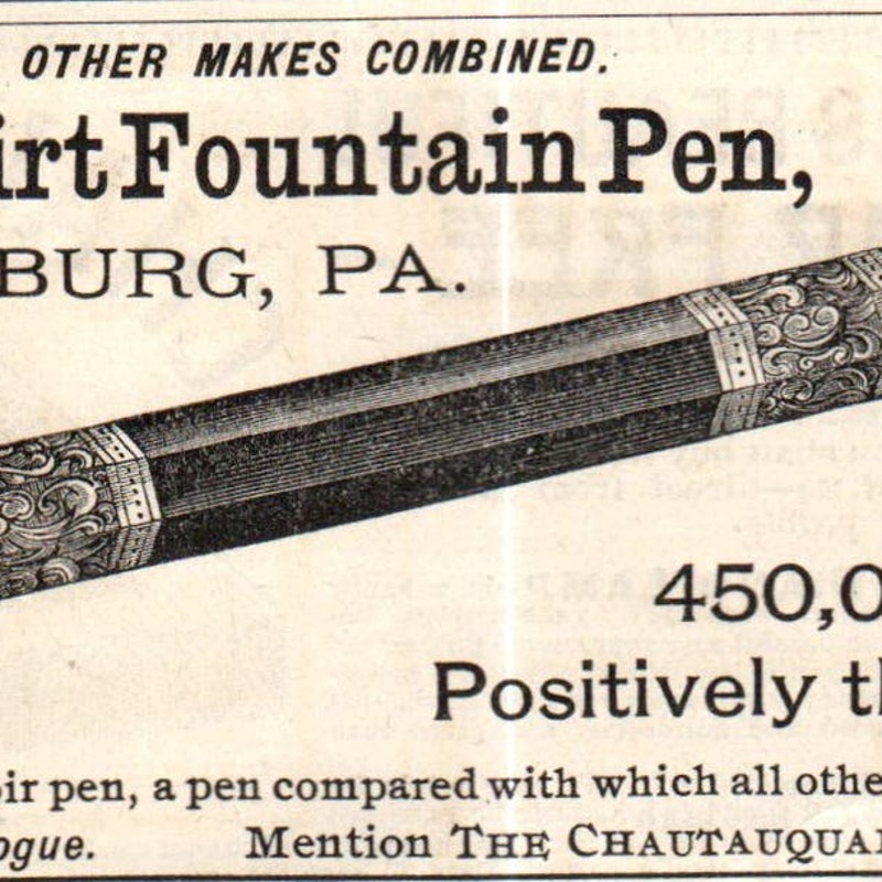 Victorian Fountain Pen - Etsy
