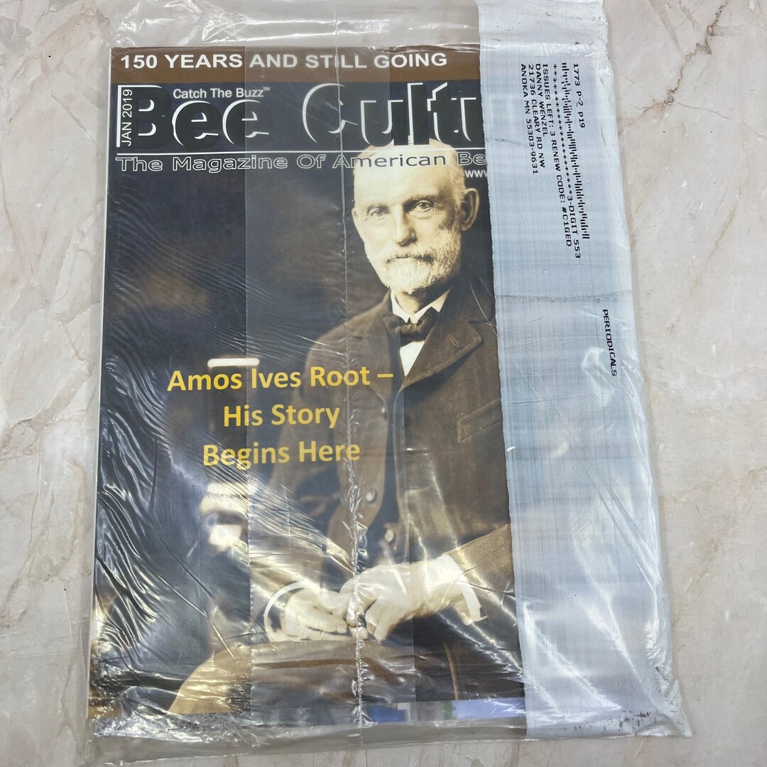 2019 Jan Bee Culture Magazine - Magazine of American Beekeeping M7 - Etsy