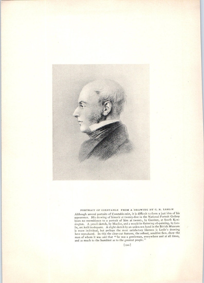 Constable the Hay Wain 1906 Victorian Art Print AB8-MA1 - Etsy