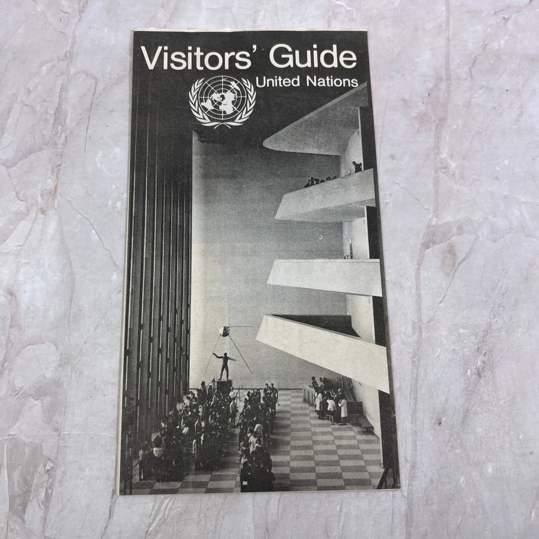 1985 Visitors' Guide United Nations Travel Tourist Booklet TH9-LX1 - Etsy