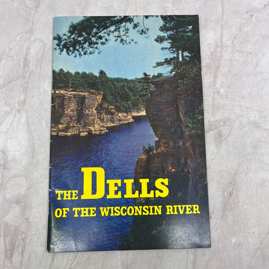 1943 the Dells of the Wisconsin River Travel Guide Book TJ5-E1 - Etsy