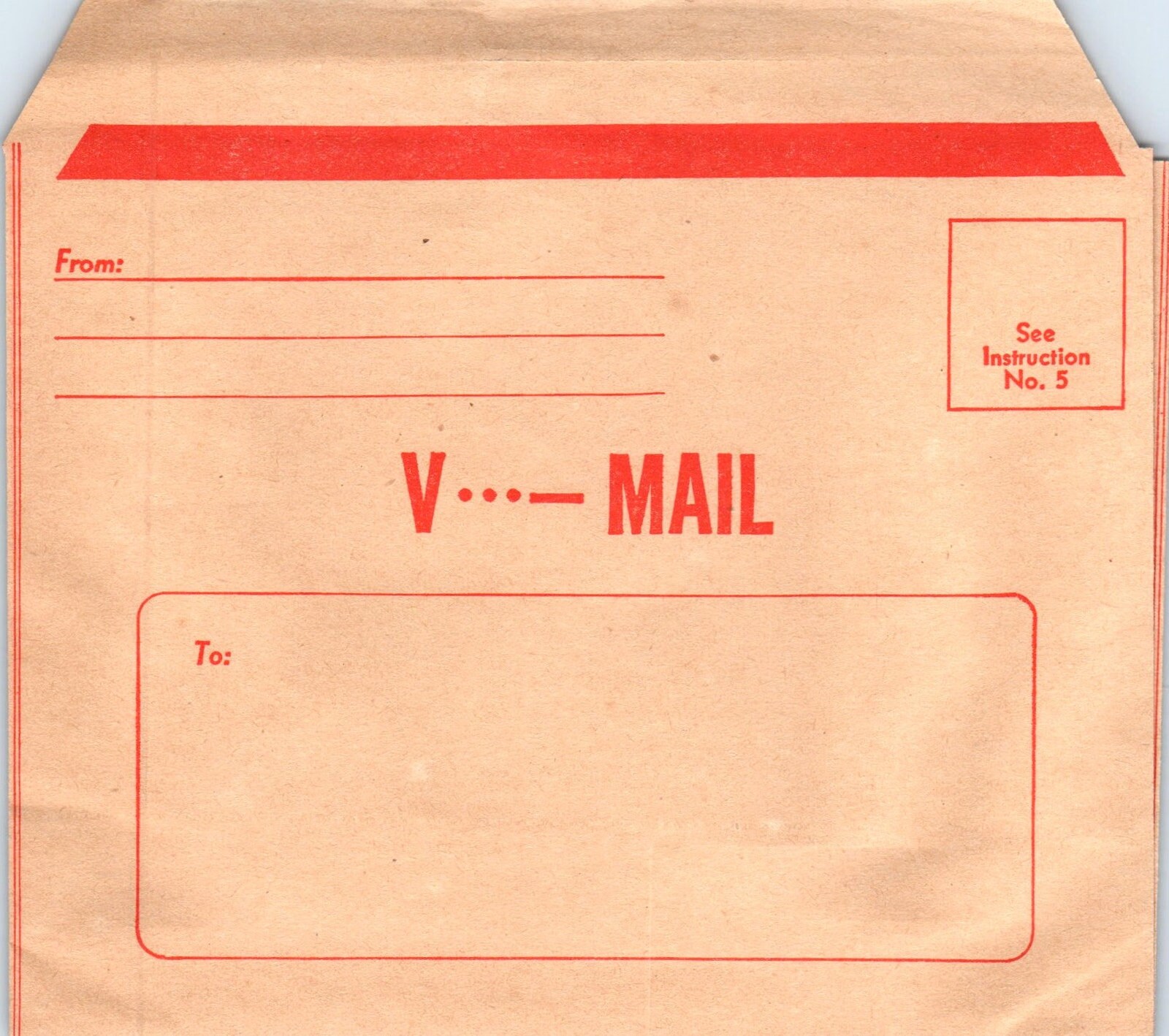 1940s WWII V-mail Blank Letter Envelope TH9-SX2 - Etsy