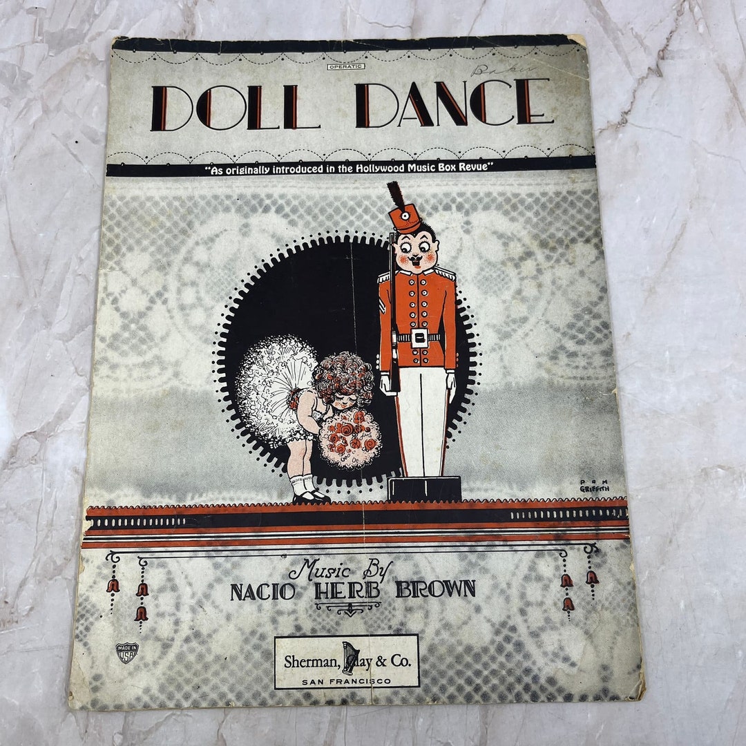 1926 Doll Dance Nacio Herb Brown Sheet Music TI8-S7 - Etsy