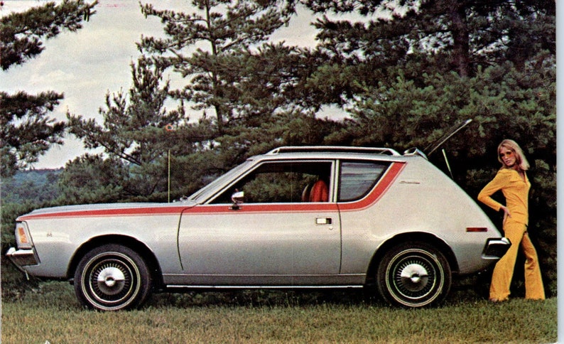 1971 American Motors Gremlin Promo Vintage Postcard PC6 - Etsy