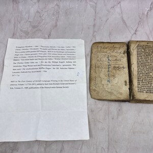 1784 Original German Book on Christianity TA9-B3 - Etsy