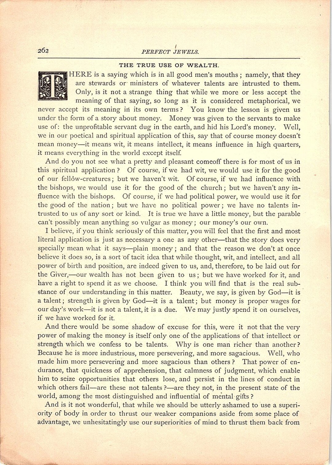 The True Use of Wealth - John Ruskin 2 Pages 1884 Poem TA5-CJ-4 - Etsy